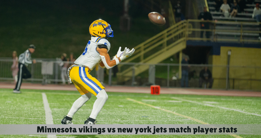 Minnesota Vikings vs New York Jets Match Player Stats